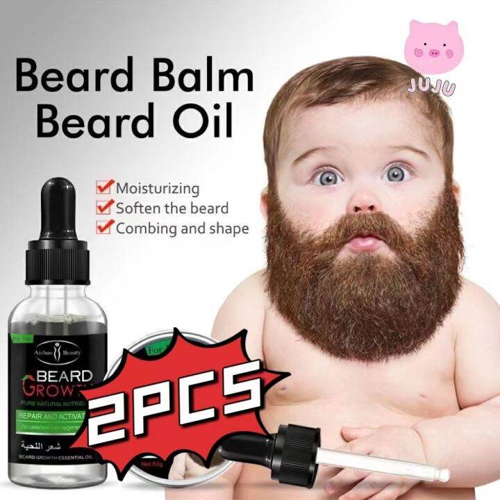 BEARD GROWTH Men Liquid Beard Mustache Growth Essential Oil Fast ...