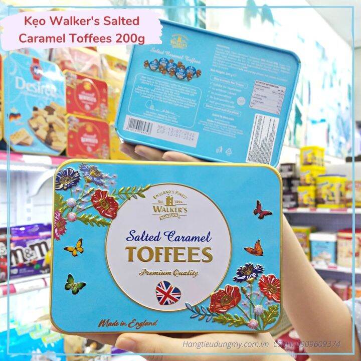 Kẹo Walker's Salted Caramel Toffees 275g | Lazada.vn