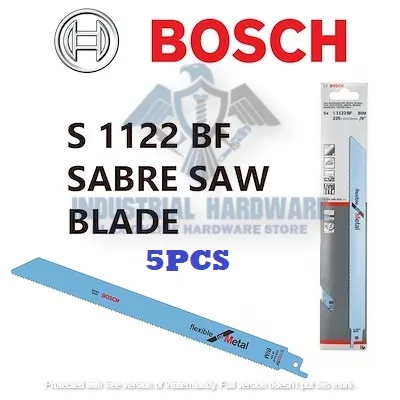 BOSCH S1122BF 9'' Saber Saw (5PCS) | Lazada