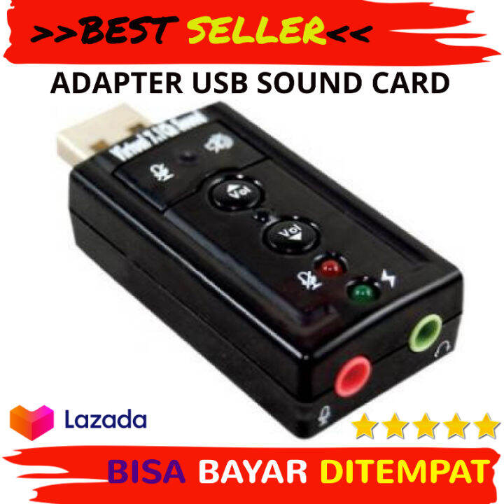 [ PROMO COD ] Adapter Sound card / Sound Card Adapter External / Sound ...
