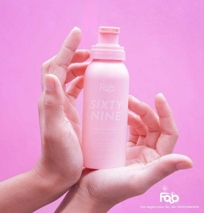 Fab Sixty Nine Cleansing Mousse Watermelon 120ml by Toni Fowler | Lazada PH