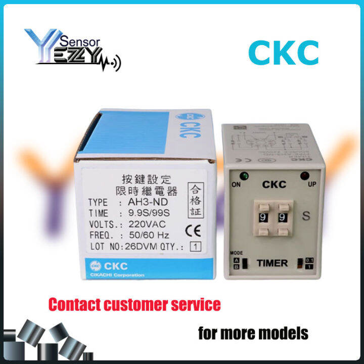 CKC Time Relay AH3-ND 9.9/99S 9.9/99M 220VAC Time Delay Relay | Lazada PH