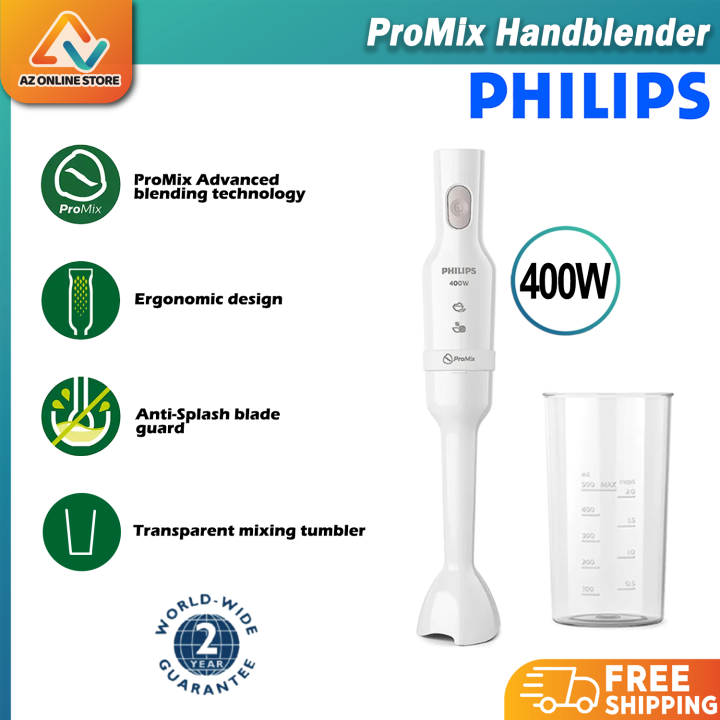 [ NEW ] PHILIPS 3000 Series ProMix Hand Blender (400W) HR2520/01 ...