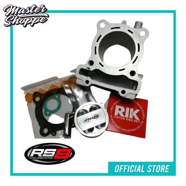 RS8 65mm Chrome Bore Block Kit, Forged Piston (Aerox/Nmax) | Lazada PH