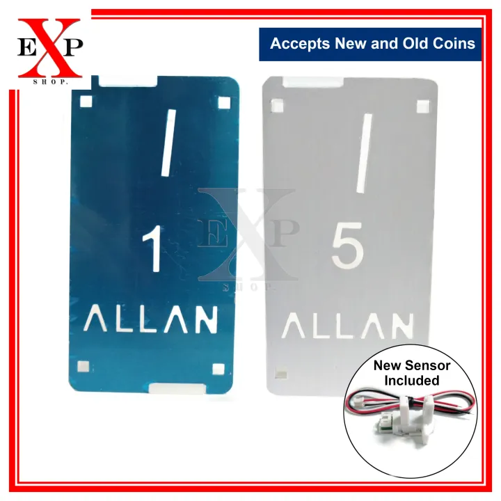 Pisonet Coinslot - 1 & 5 Peso - New and Old Coins | Lazada PH