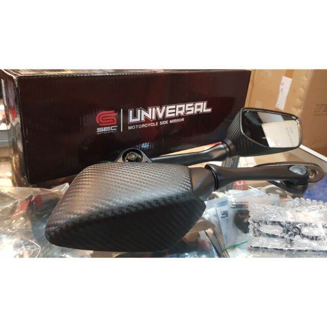 【Ready Stock】 Sec original r25 side mirror long stem | Lazada PH