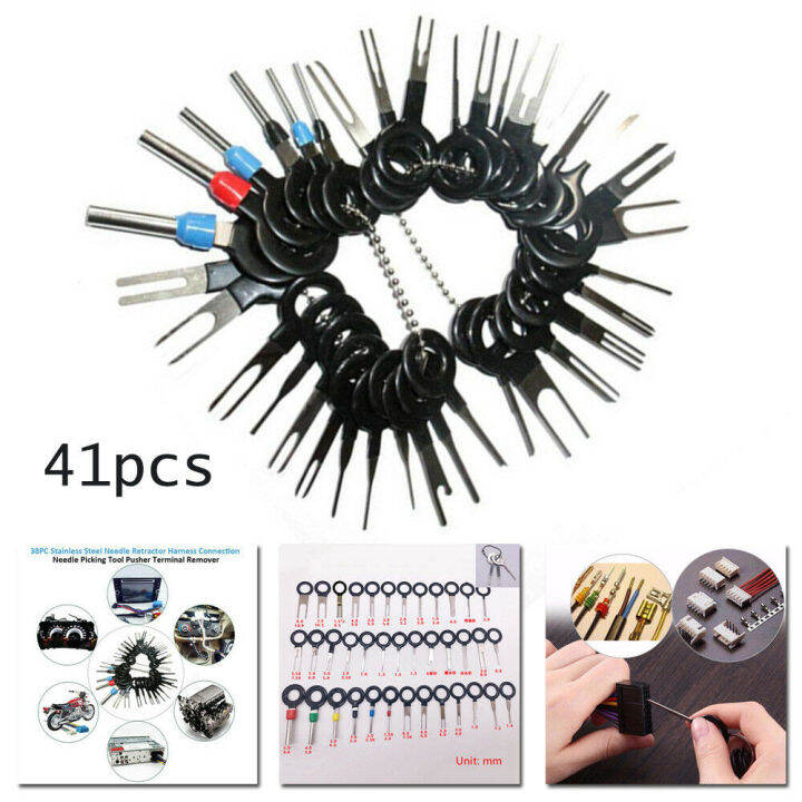 MB【Ready stock】 41PCS Car plug terminal removal tool set terminal Pin ...