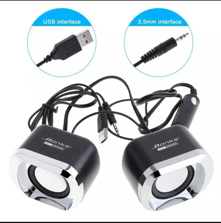 New DX12 Mini Portable USB Computer Speaker (Small Loudspeaker) | Lazada PH