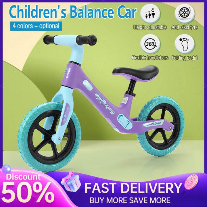 Children Balance Bike Kids Baby Walker Basikal Seimbang Balance Bike ...