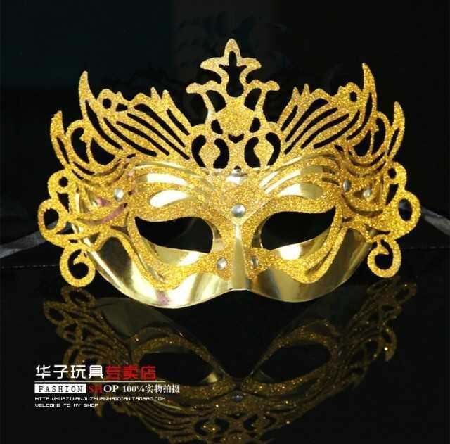 June Day Mask Female Adult Sexy Half Face Party Masquerade Children ...