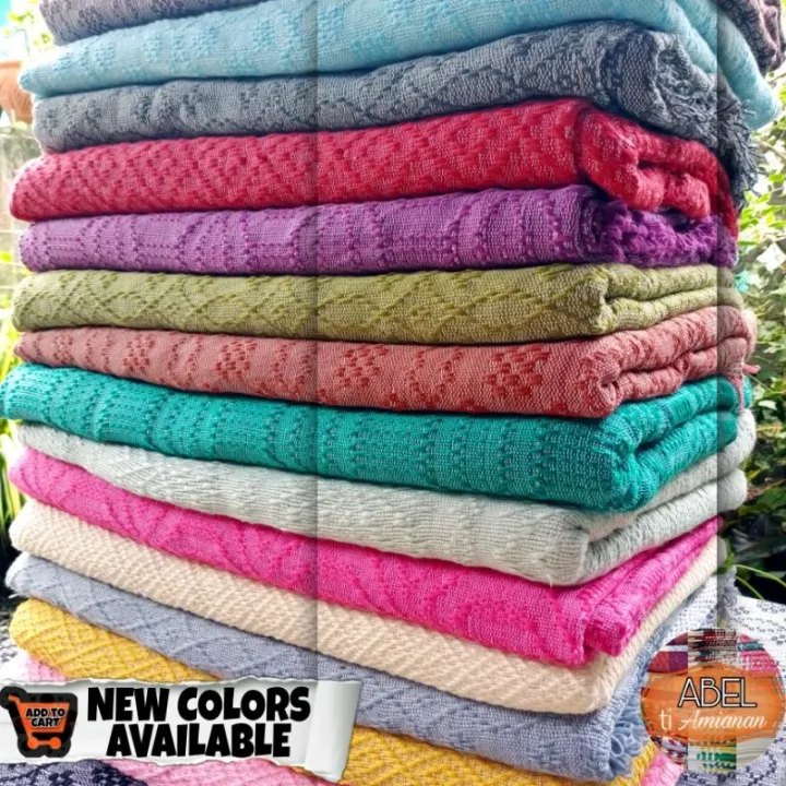 ILOCO INABEL QUEEN KING TRAMBIA COLORED BLANKET | Lazada PH