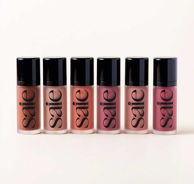 Saie Dew Blush Liquid Cheek Flush Tint Stain Face Cheeks Natural Chilly ...