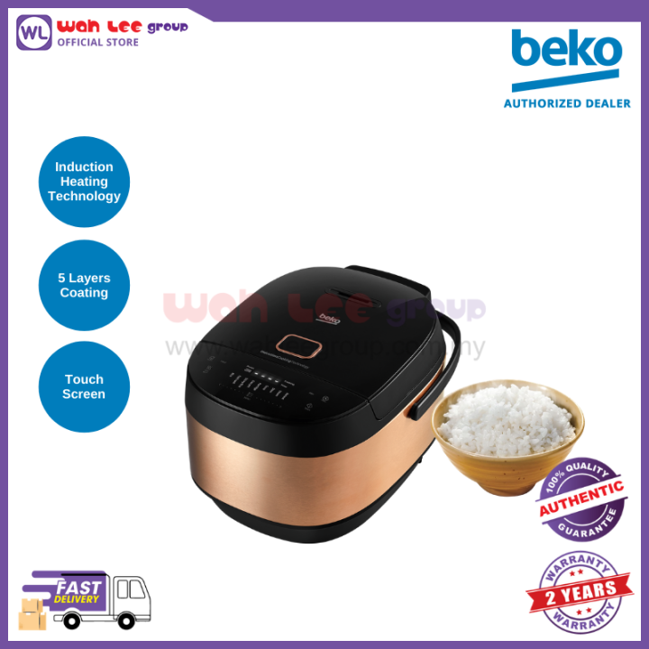 Beko Induction Heating Rice Cooker RCI80143B WAH LEE STORE | Lazada
