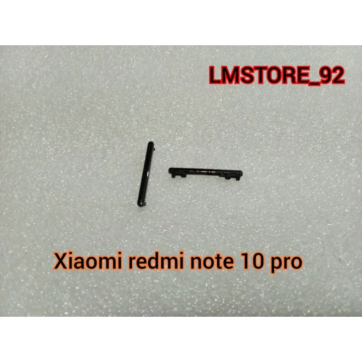 Tombol power on off dan volume luar Xiaomi redmi note 10 pro kualitas bagus | Lazada Indonesia