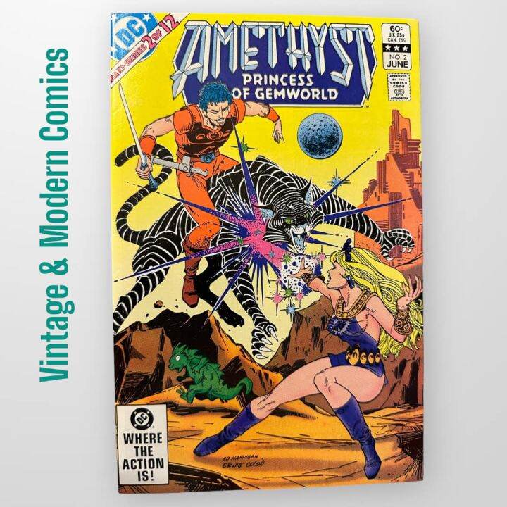 Amethyst Princess of Gemworld 2 Published Jun 1983 by DC. Cover pencils ...