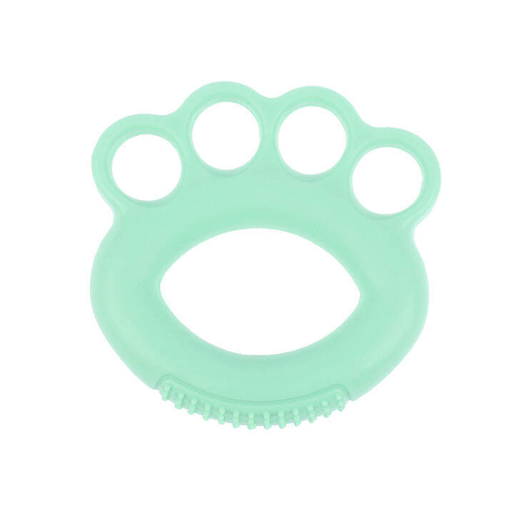 Silicone Hand Grip Strengthener Finger Exerciser Forearm Ring Squeezer ...