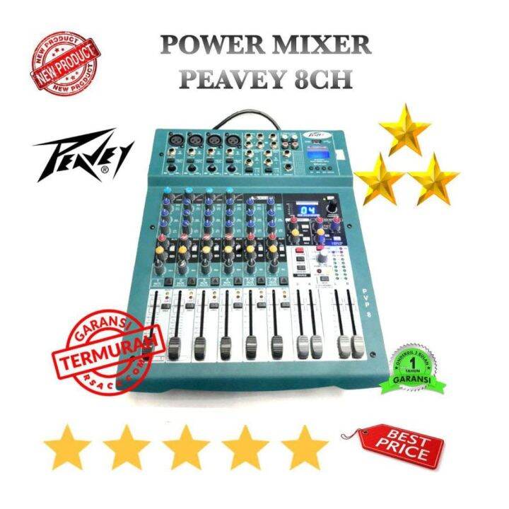 POWER MIXER PEAVEY 8 CHANNEL KARAOKE ROOM | Lazada Indonesia
