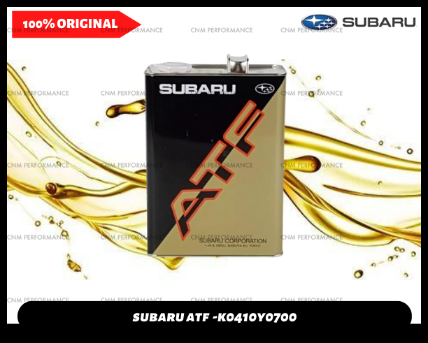 K0410Y0700 Subaru ATF Gearbox Transmission Fluids 4Liter | Lazada