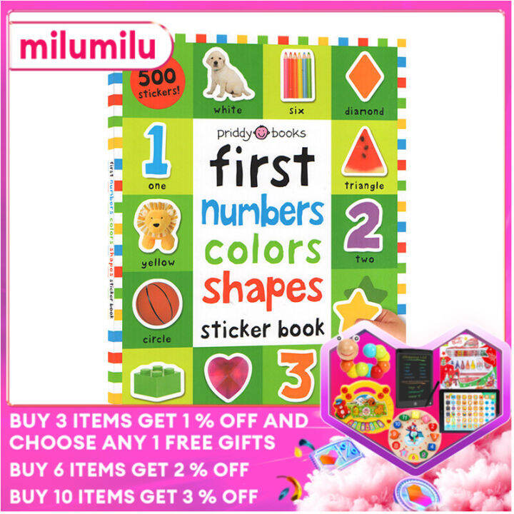 Milumilu First 100 Numbers Colors Shapes Children's English Word ...