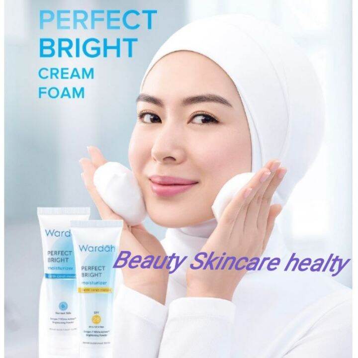 Wardah Perfect Bright Creamy Foam Brightening + Oil Control 100ml | Lazada