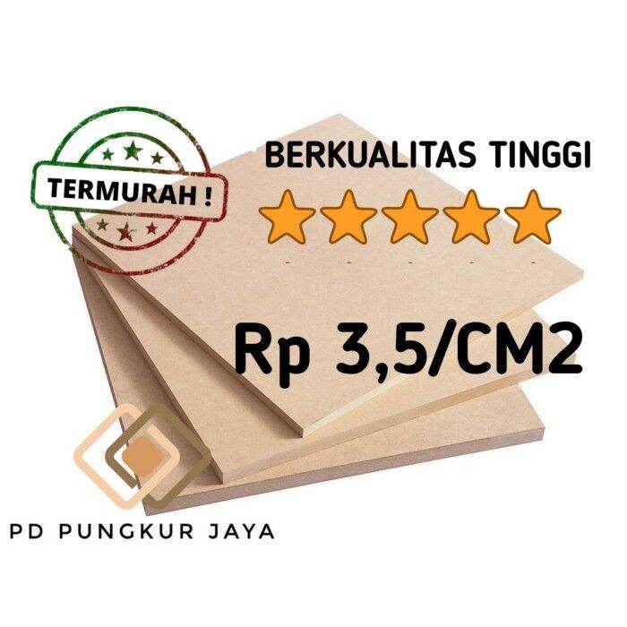 PAPAN MDF 3MM CUSTOM | Lazada Indonesia