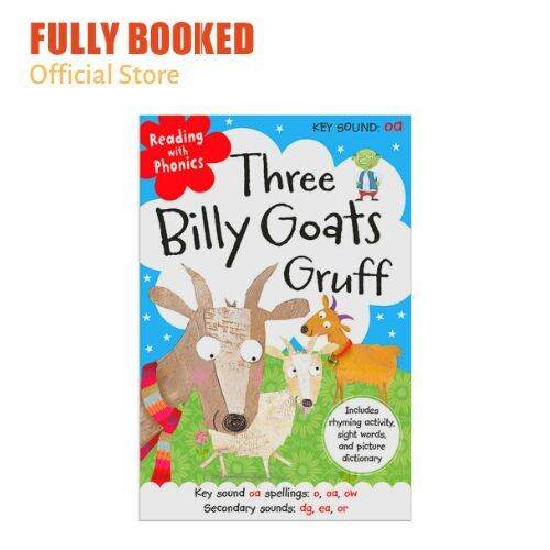 Three Billy Goats Gruff: Reading with Phonics (Hardcover) | Lazada PH