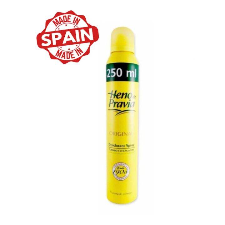 Heno De Pravia Original Deodorant Spray 6.8oz Made in Spain | Lazada PH