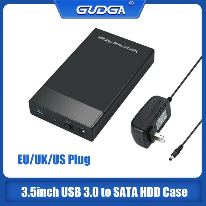 3.5 inch HDD Case USB 3.0 to SATA3 External Hard Drive Enclosure Hard ...