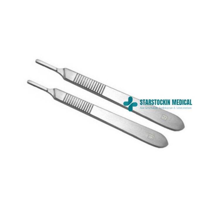 Scalpel Handle Gagang Pisau Bedah Bisturi 3 & 4 | Lazada Indonesia