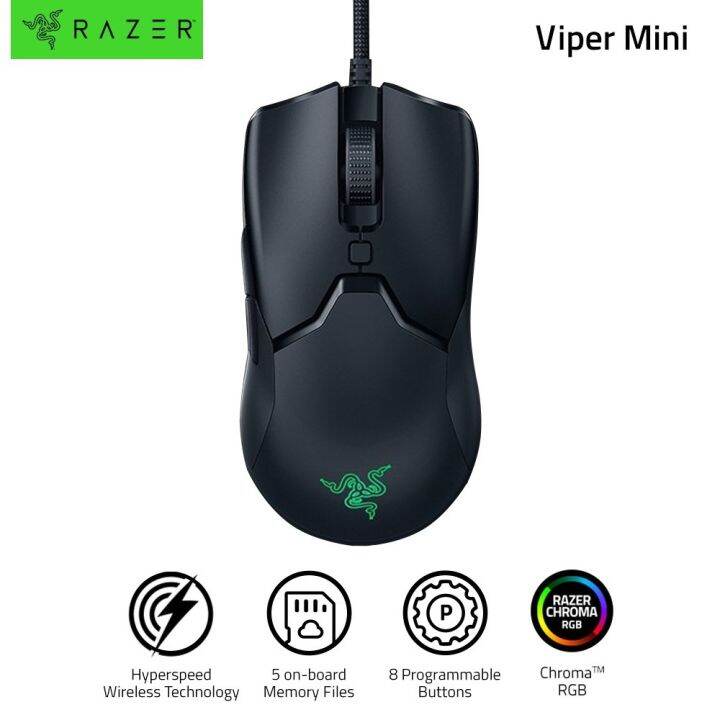 Razer Viper Mini Ultra-Lightweight Gaming Mouse with Chroma RGB 8500DPI ...