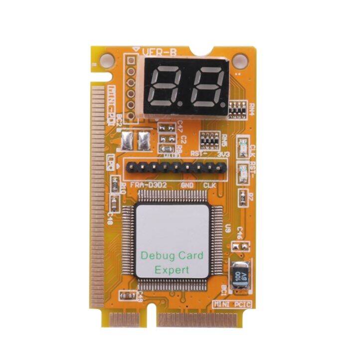 Notebook Diagnostic Card 2 Digit Mini Pci Pci E Lpc Post Analyzer