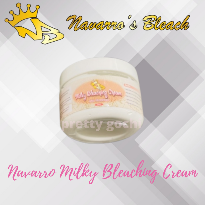 New Navarro Milky Bleaching Cream Instant Permanent White Effect ...