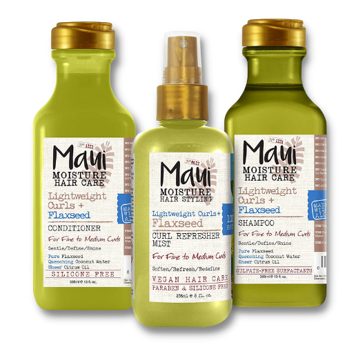 [ iiMONO ] Maui Moisture, Lightweight Curls + Flaxseed Shampoo ...