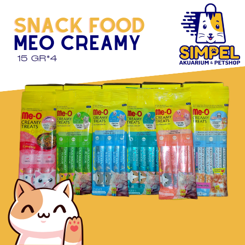 Meo Creamy / Me-o Creamy Treats Snack Kucing 15 Gram | Lazada Indonesia