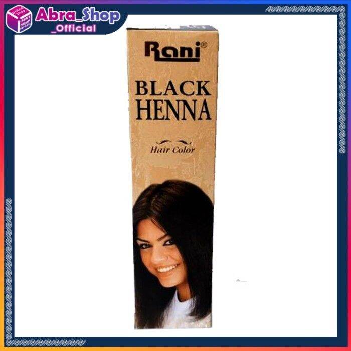 HAIR COLOR CREAM HENNA RANI ATAU RANI HENNA CREAM BLACK DARI SAUDI ...
