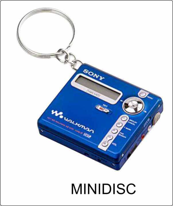 MINIDISCMAN PLAYER MDMAN PLAYER CDPLAYER DISCMAN 2D KEYCHAIN | Lazada