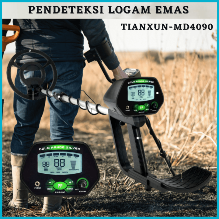COD TIANXUN Pendeteksi Logam Underground Metal Gold Silver / alat ...