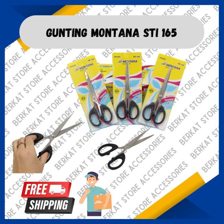 Gunting Montana STI 165 / Gunting Kecil / Scissors | Lazada Indonesia