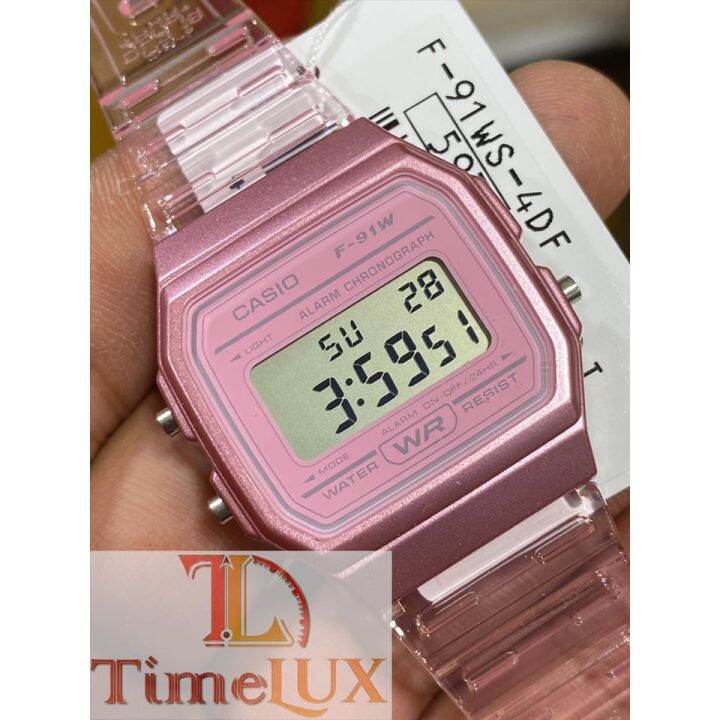 Casio Rubber F 91WS4D / F91 Pink | Lazada PH