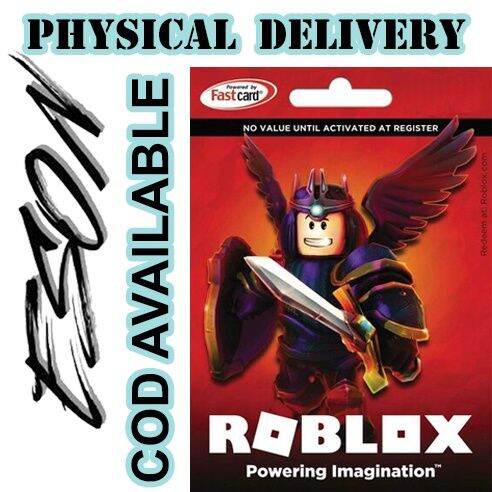 ♬Roblox Robux Gift Card 10, 20, 25, 50 - COD Available - Physical ...