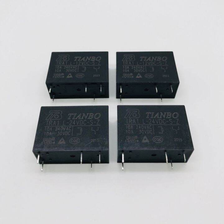 ขัดสี TRA1 L-12/24VDC-SZ หนึ่งชุดแปลง5ฟุต10A240VAC Ningbo Tianbo Relay ...