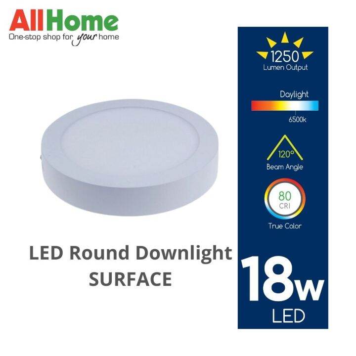 LED SURFACE DOWNLIGHT RND 18W KA-SFDR18DL KANTT | Lazada PH