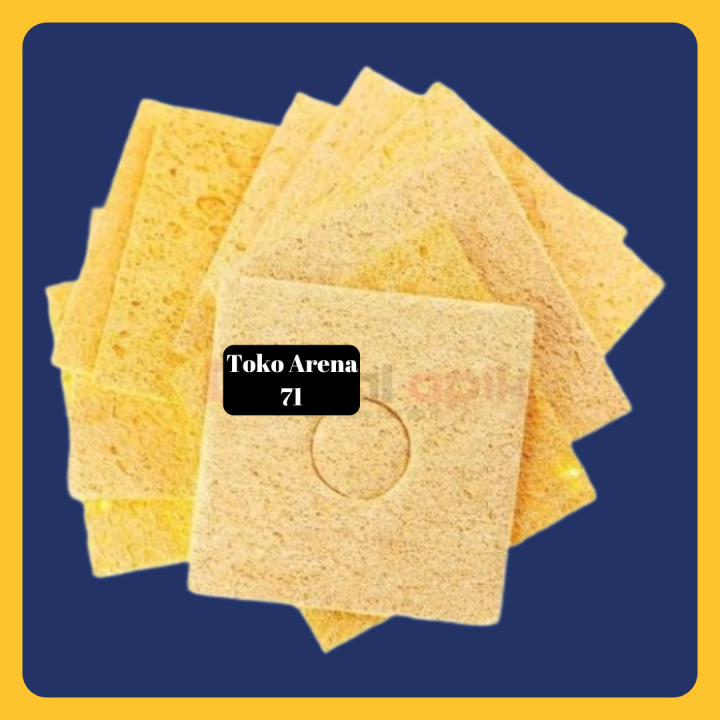 Spons Busa Pembersih sponges Mata Solder / Tip Cleaner Soldering sponge ...