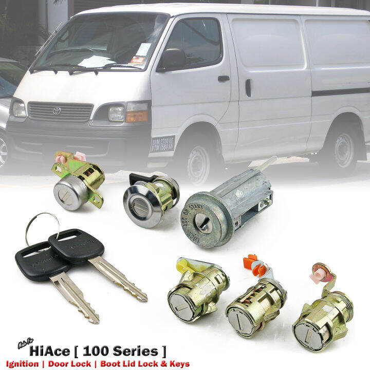 [READY STOCK] Toyota HiAce LH113 1989-2004 Ignition Starter Key & Door ...