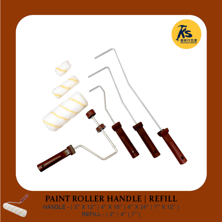 PAINT ROLLER HANDLE | REFILL | Lazada