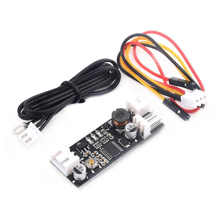 PWM DC 2-3 Wire Fan Temperature Controller Speed Controller 12V 0.8A ...