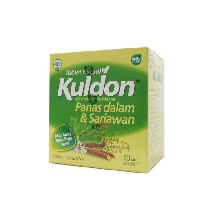 Kuldon Tablet Herbal Panas Dalam & Sariawan | Lazada Indonesia