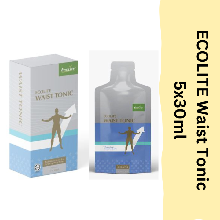 Ecolite Waist Tonic With Physta (Tongkat Ali) 30mlx5's | Lazada