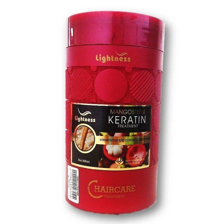 Lightness Hair care MANGOSTEEN keratin treatment 900ml | Lazada PH