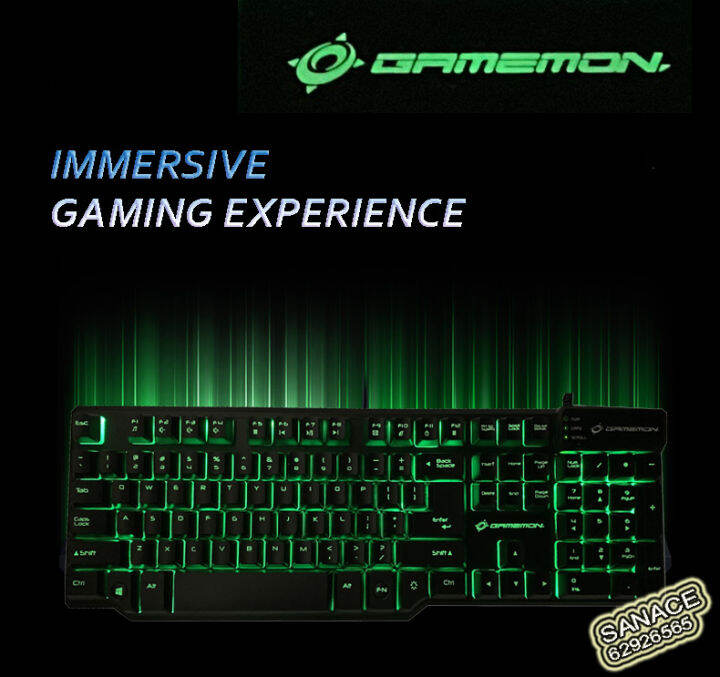 Gaming Keyboard for Windows PC Laptop Computer Backlit Keyboard -104 ...